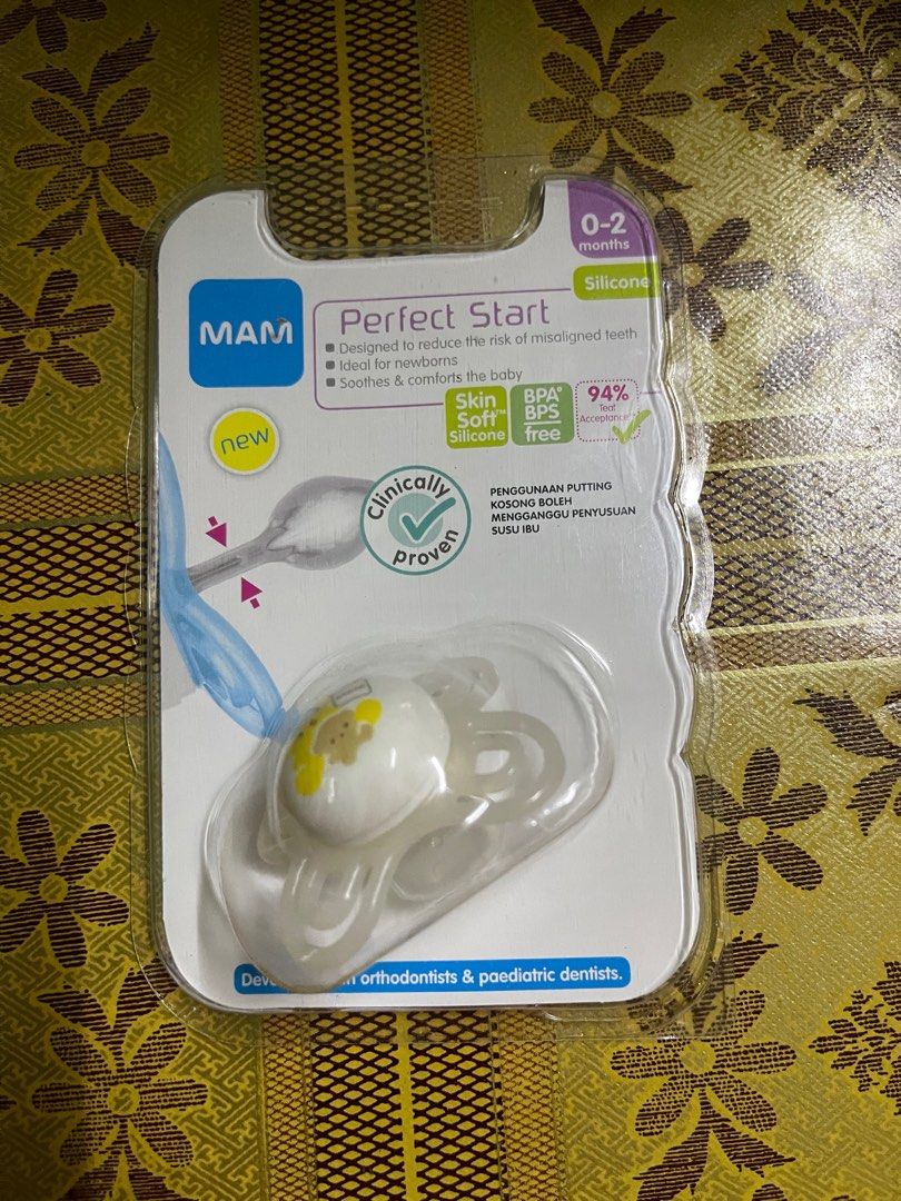 MAM Pacifier 0-2M, Babies & Kids, Nursing & Feeding, Soothers ...