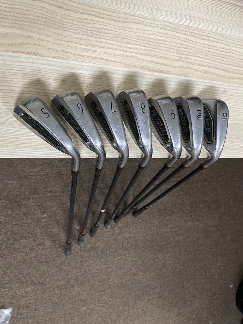 Maruman TITUS VS Iron Set, Sports Equipment, Sports & Games, Golf on ...