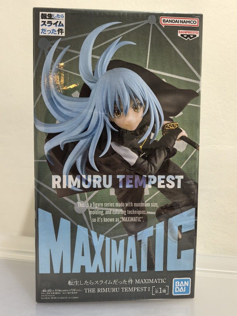 Maximatic Rimuru Tempest Slime figure, Hobbies & Toys, Toys & Games on ...