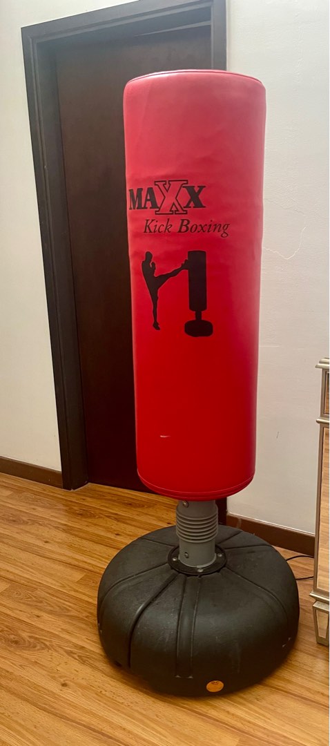 Maxx Standing Kickboxing Punching Bag, Sports Equipment, Exercise ...