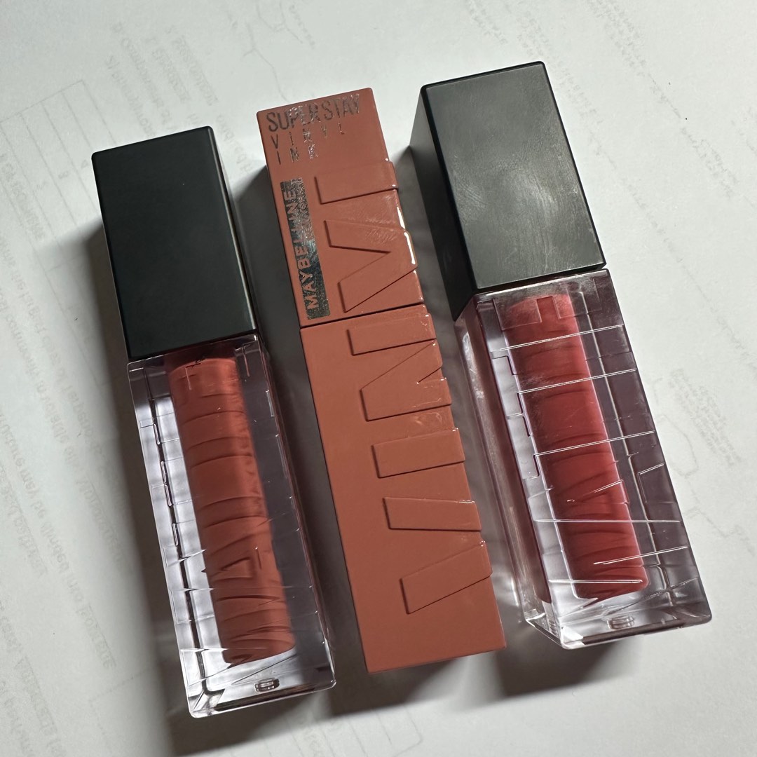 Maybelline Lippies Lipsticks Lip Tint Bundle, Beauty & Personal Care ...