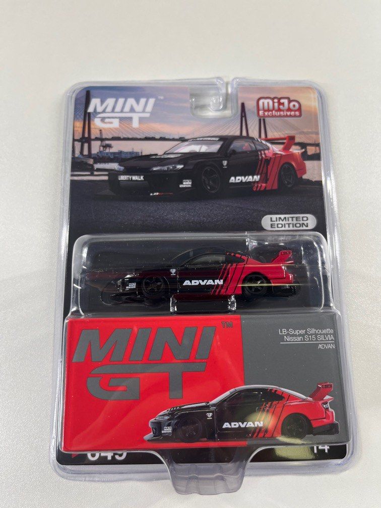 Mini GT Nissan Silvia S15 Advan, Hobbies & Toys, Toys & Games on Carousell