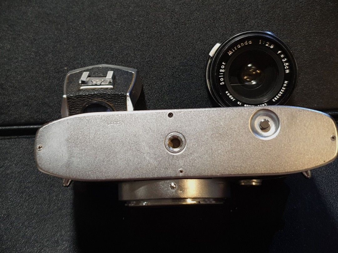MIRANDA AUTO SENSOREX EE + SOLIGOR MIRANDA 3.5cm f2.8 lens. Miranda ...