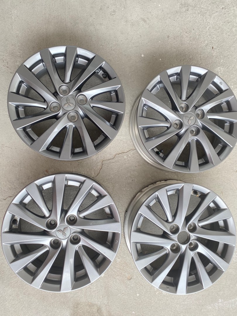 Mitsubishi Mirage Mags G4, Car Parts & Accessories, Mags and Tires on ...