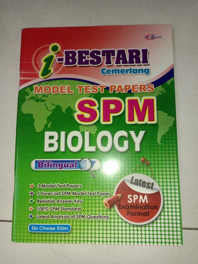 Model Test Papers SPM Biology, Hobbies & Toys, Books & Magazines ...