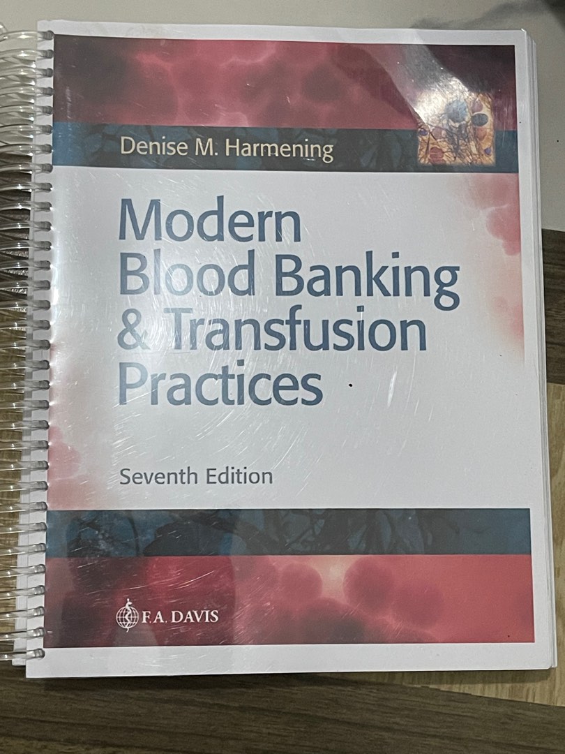 Modern Blood Banking & Transfusion Practices by Denise M. Harmening ...