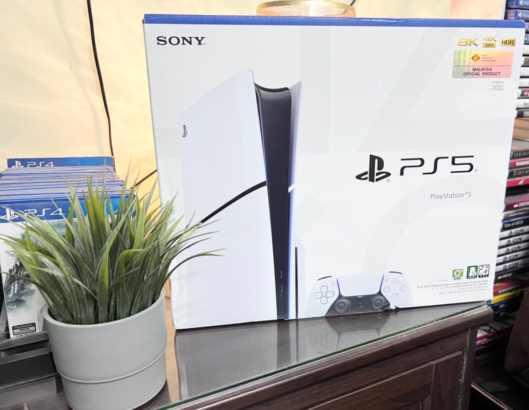 (NEW MY SET. FREE DELIVERY) PS5 Slim Disc Version, PlayStation 5, Brand New And Sealed Sony ...