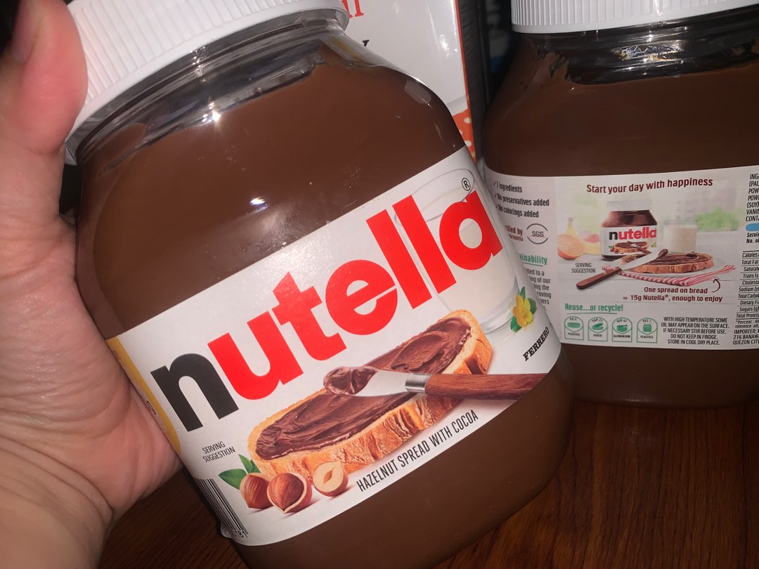 NUTELLA CHOCO HAZELNUT SPREAD 900G, Food & Drinks, Other Food & Drinks ...