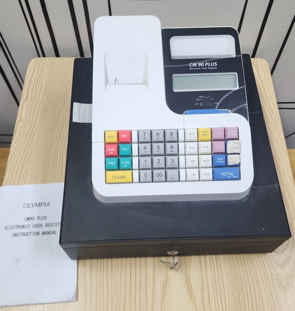 Olympia CM90 Cash Register, Computers & Tech, Office & Business ...