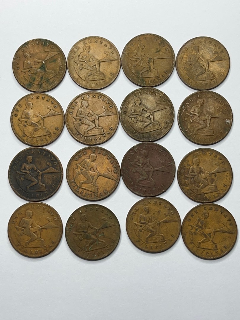 Philippines Commonwealth One centavo coin, Hobbies & Toys, Memorabilia ...