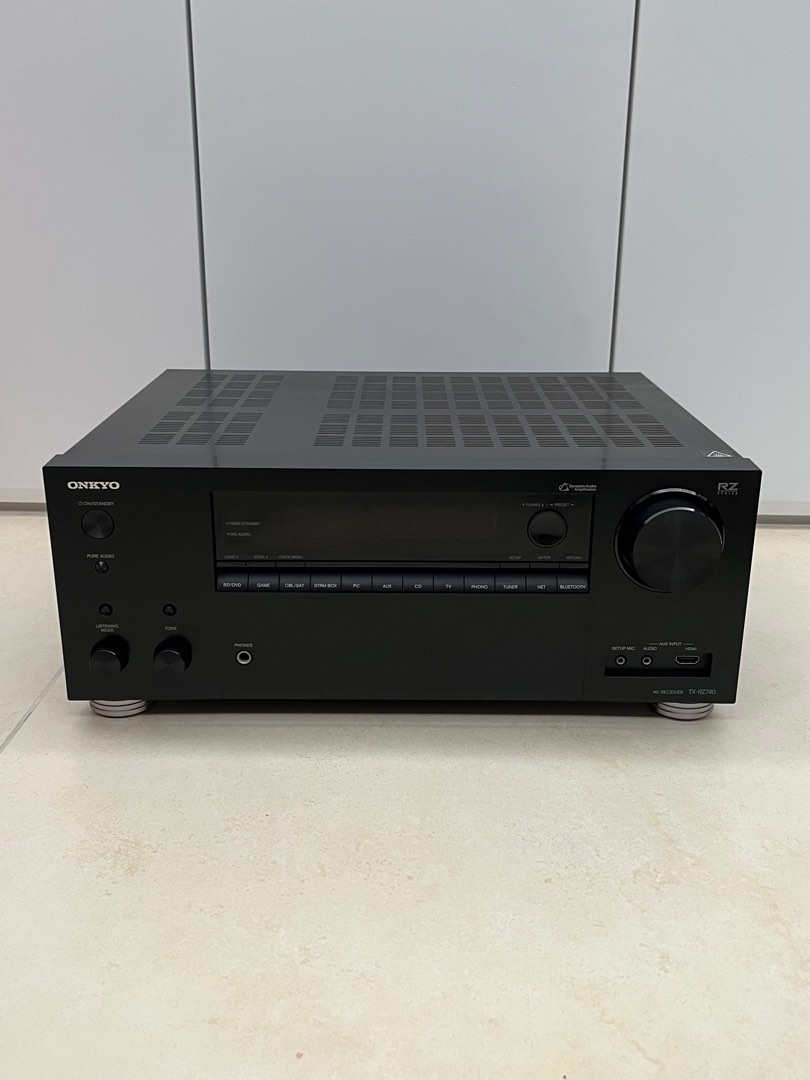 Onkyo TX-RZ740 740 rz740 av amp 擴音機 4K atmos dolby vision, 音響器材 ...