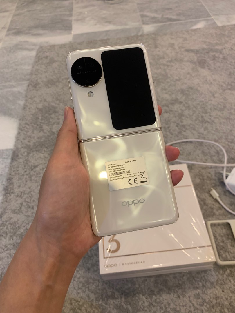 Oppo Find N3 Flip Cream Gold 256GB, Mobile Phones & Gadgets, Mobile ...