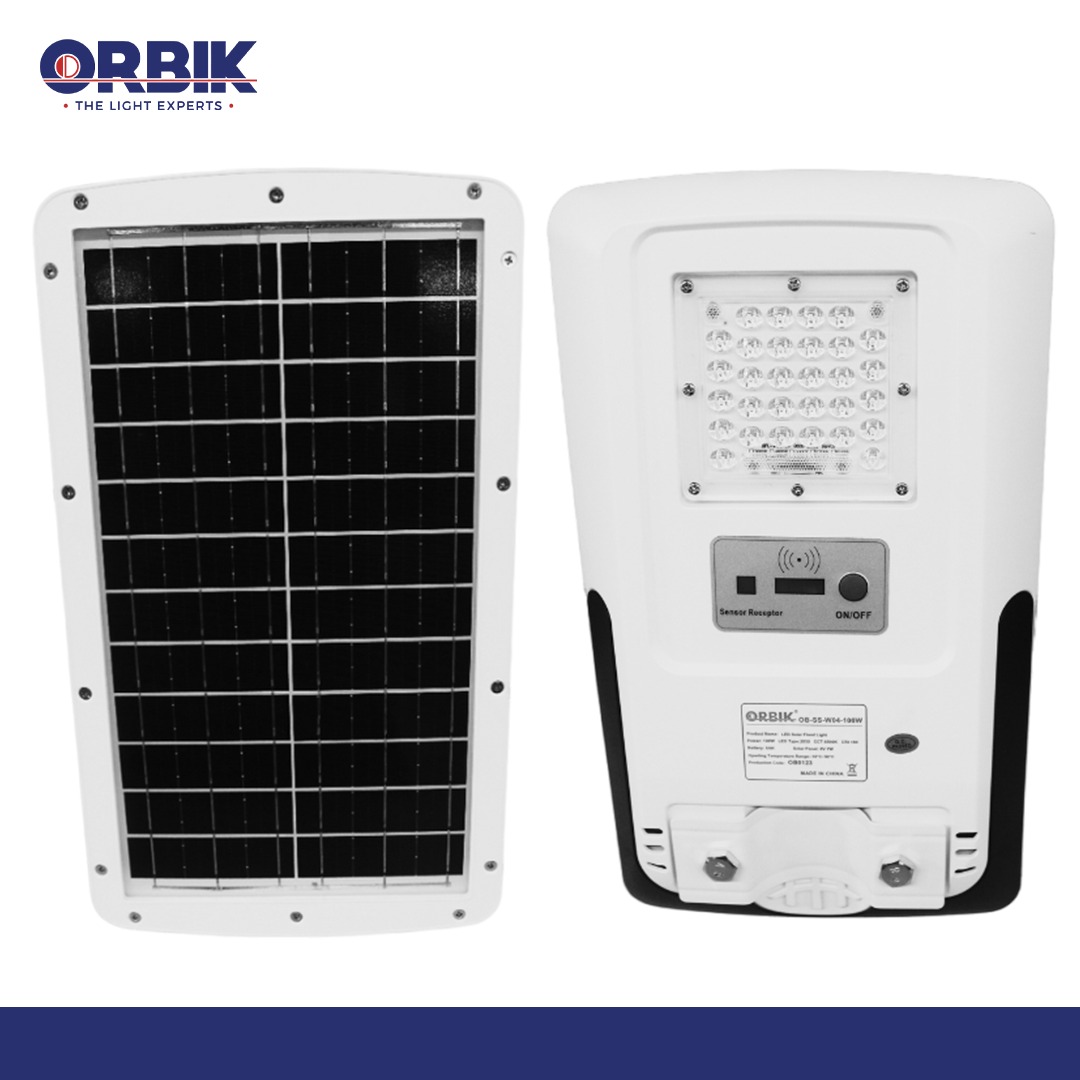 ORBIK SOLAR LED STREET LIGHT OB-SSL01-100W, Furniture & Home Living ...