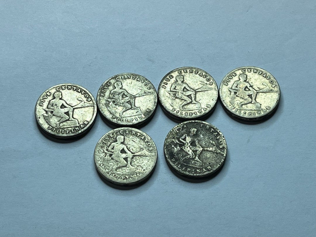 Philippines Commonwealth Five Centavos Coin, Hobbies & Toys ...