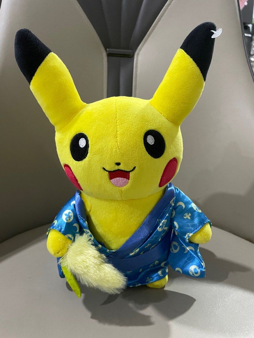 Pokemon pikachu plush, Hobbies & Toys, Toys & Games on Carousell