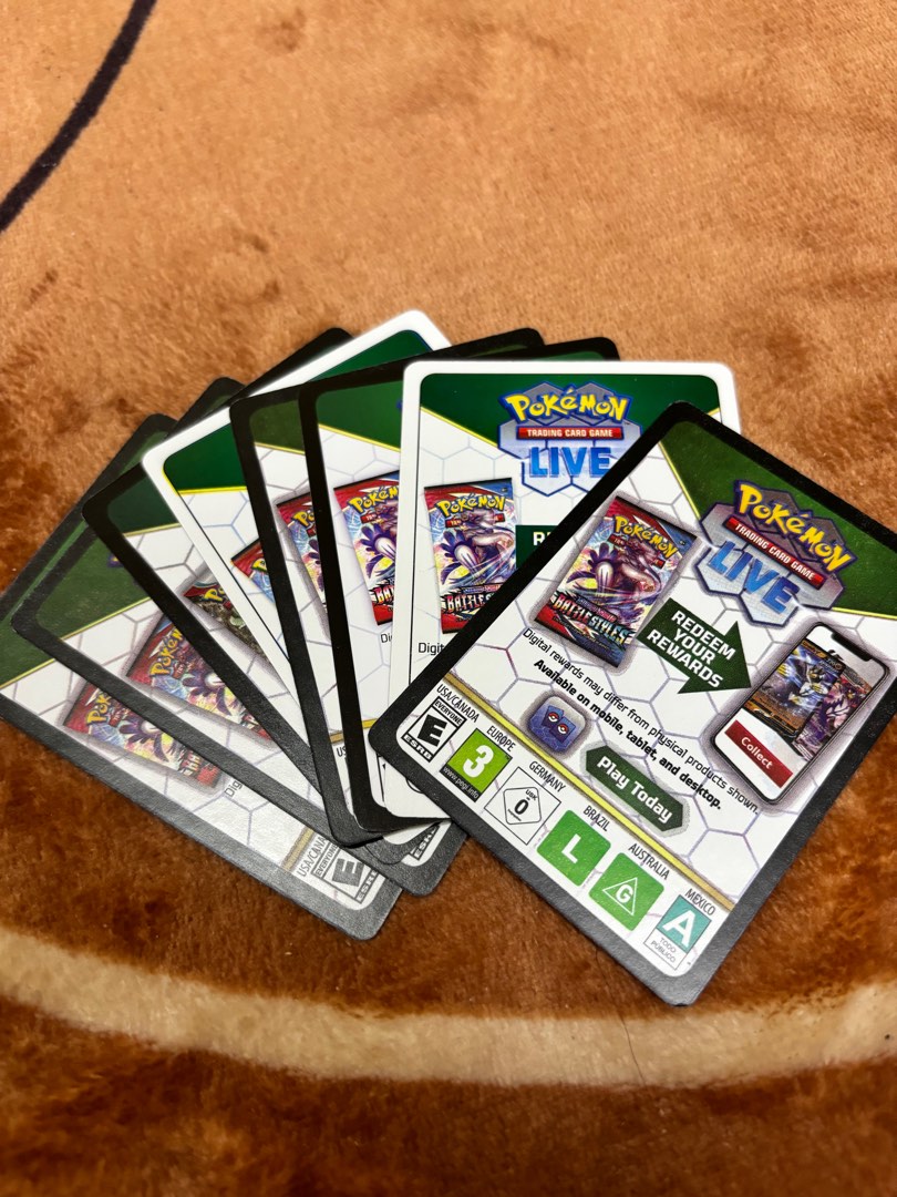 Pokemon TCG Live Code, Hobbies & Toys, Collectibles & Memorabilia, Fan ...