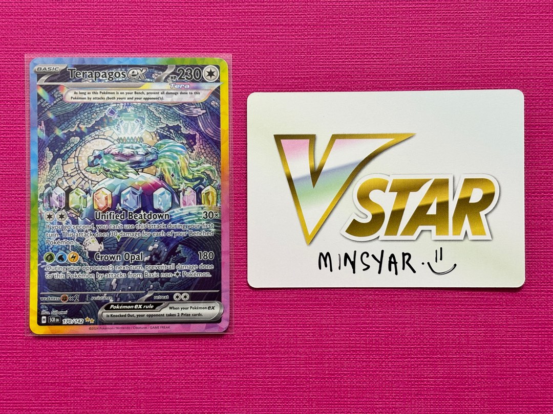 Pokemon Terapagos ex SIR, Hobbies & Toys, Collectibles & Memorabilia ...