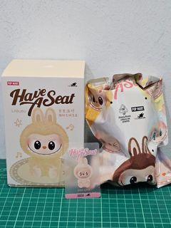 Labubu THE MONSTERS - Have a Seat Vinyl Plush Blind Box - DADA [READY ...