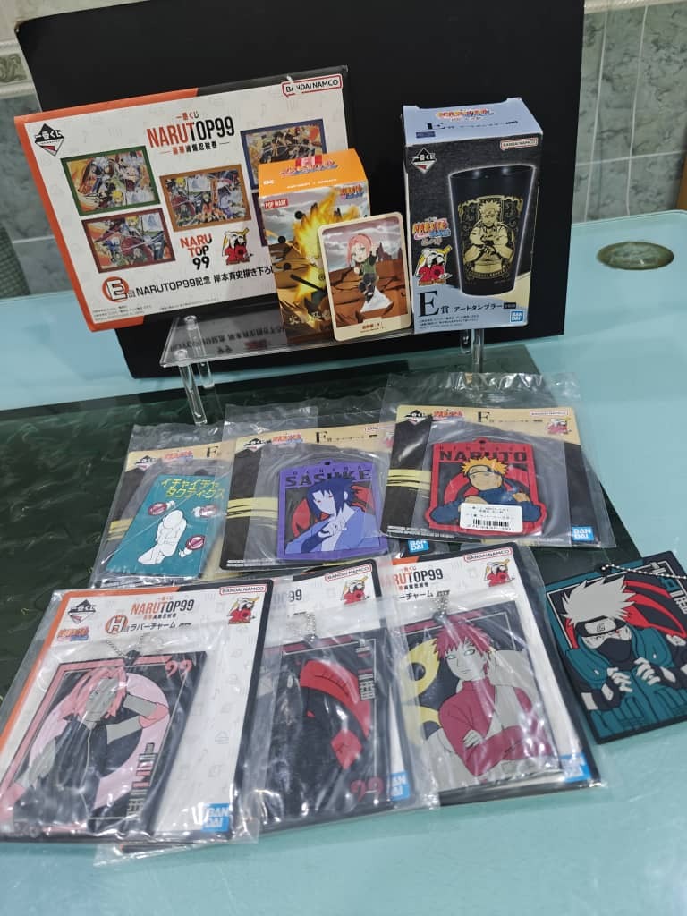 SET - Popmart Naruto Blind Box + Ichiban Kuji Free gift all in picture, Hobbies & Toys, Toys ...