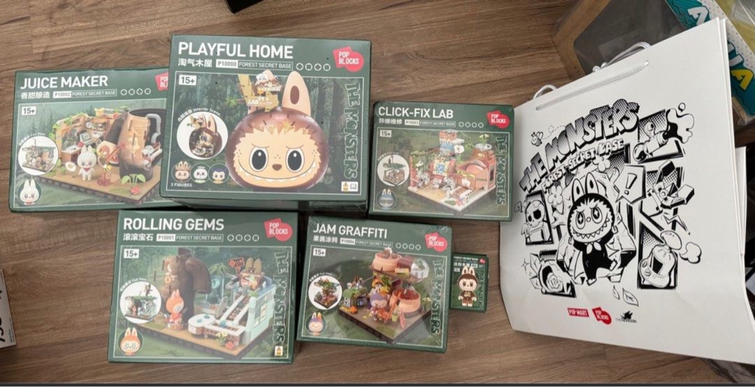Popmart Pop Block Labubu Hobbies And Toys Toys And Games On Carousell