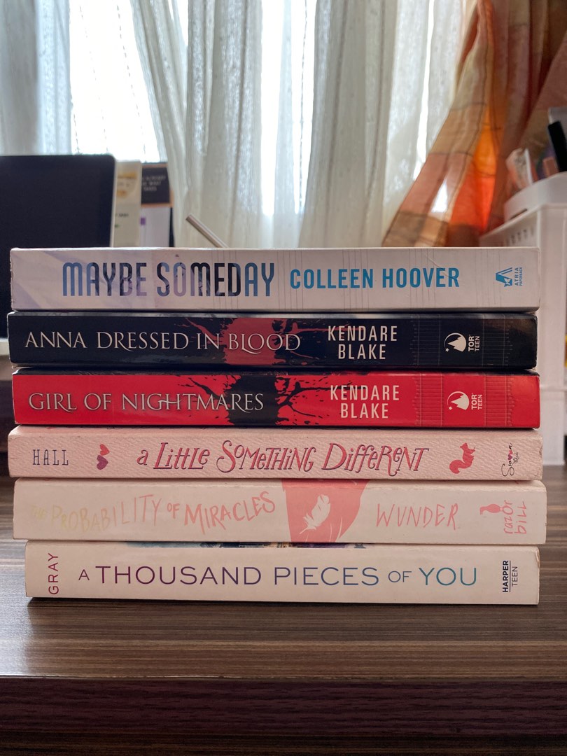 PRE LOVED BOOKS (RANDOM), Hobbies & Toys, Books & Magazines, Fiction ...