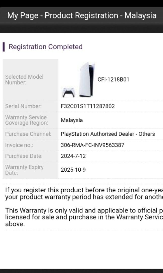 PS5 Digital - Asia Set - warranty til Oct 2025, Video Gaming, Video ...
