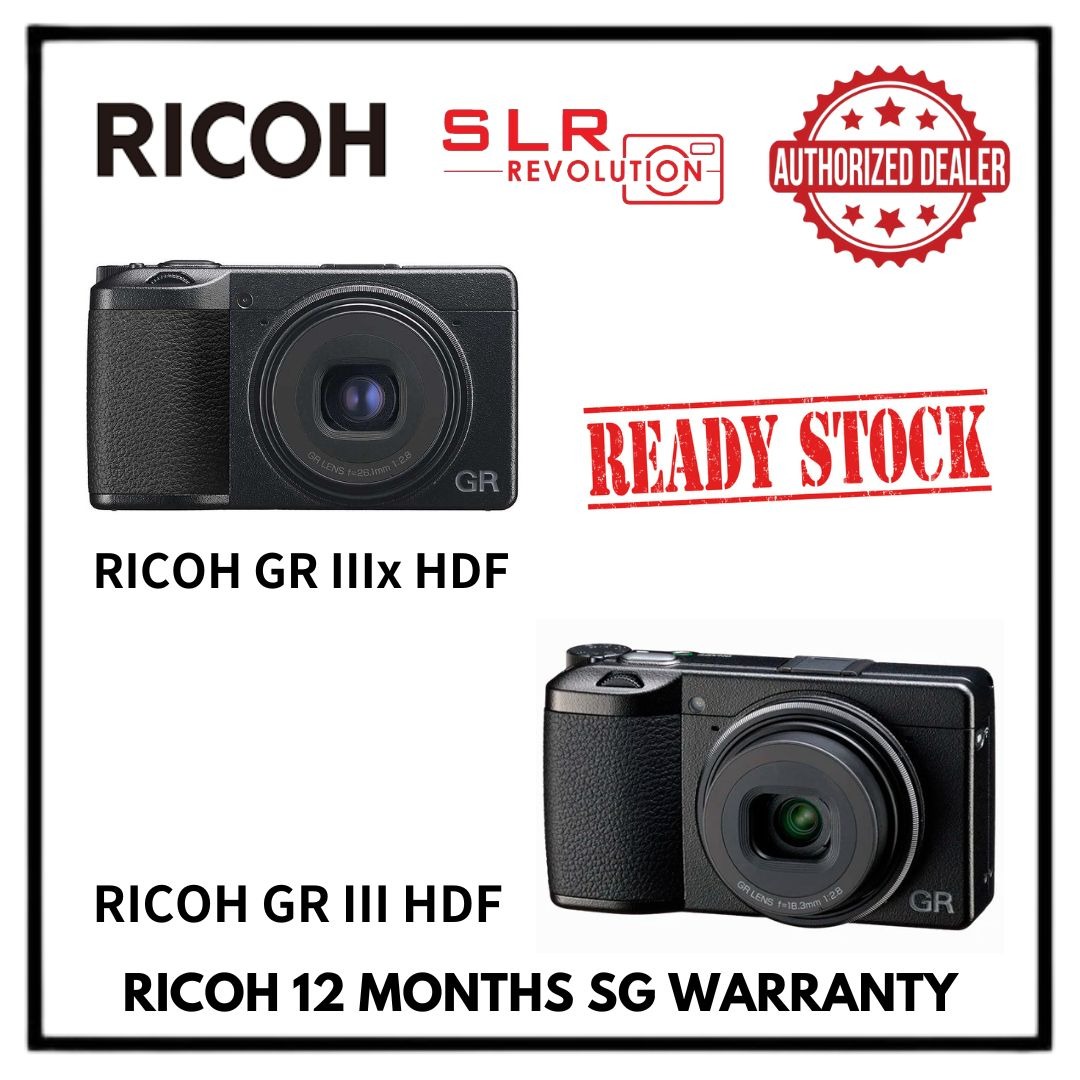 READY STOCK ️ RICOH GR IIIx HDF / RICOH GR III HDF / RICOH GR3 HDF / RICOH GR3x HDF, Photography ...