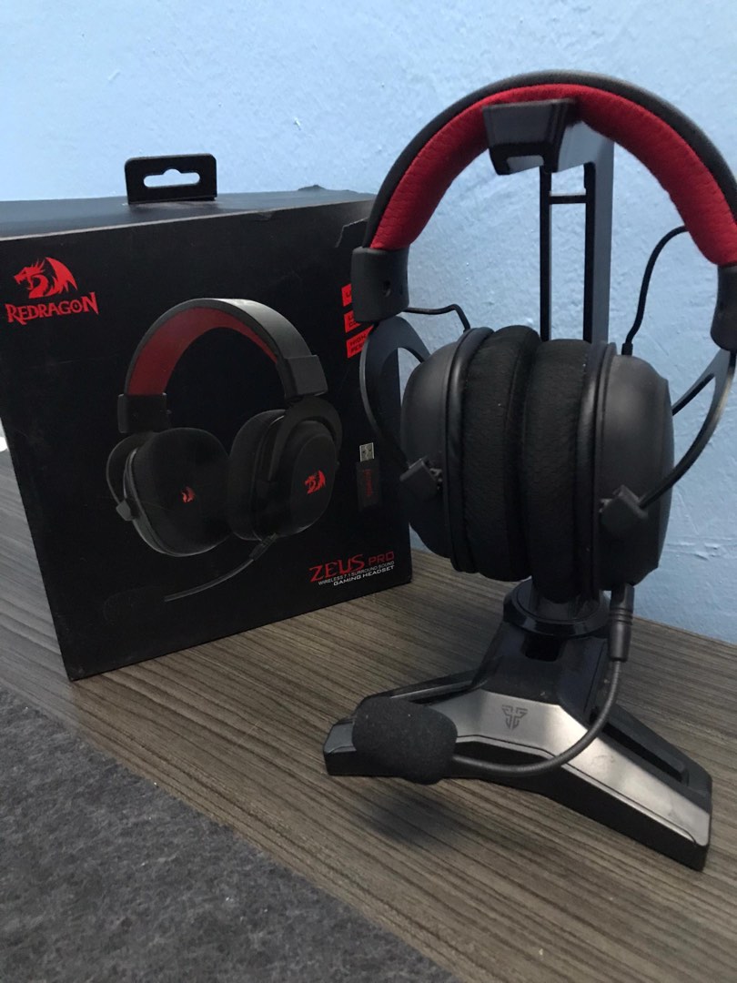 Redragon H510 Zeus PRO Wireless Gaming Headset 7.1 Surrounding (Wired ...