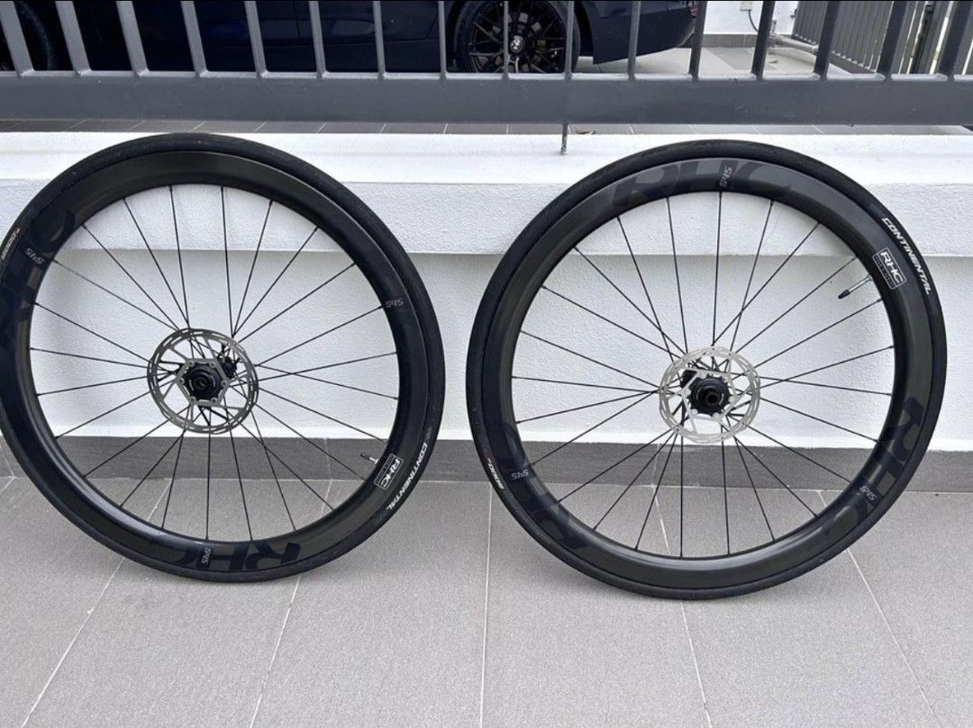 RHC Wheelset with DT Swiss hub 180 Ceramic, Sports Equipment, Bicycles ...