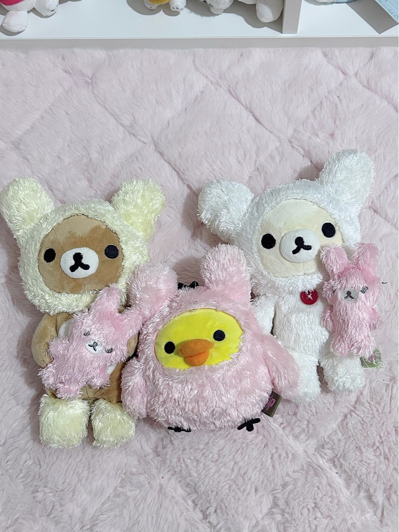 Rilakkuma Korilakkuma Kiroi Plush Set Year of the Rabbit, Hobbies ...