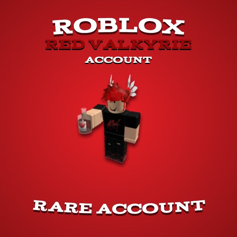 ROBLOX RED VALKYRIE ACCOUNT on Carousell