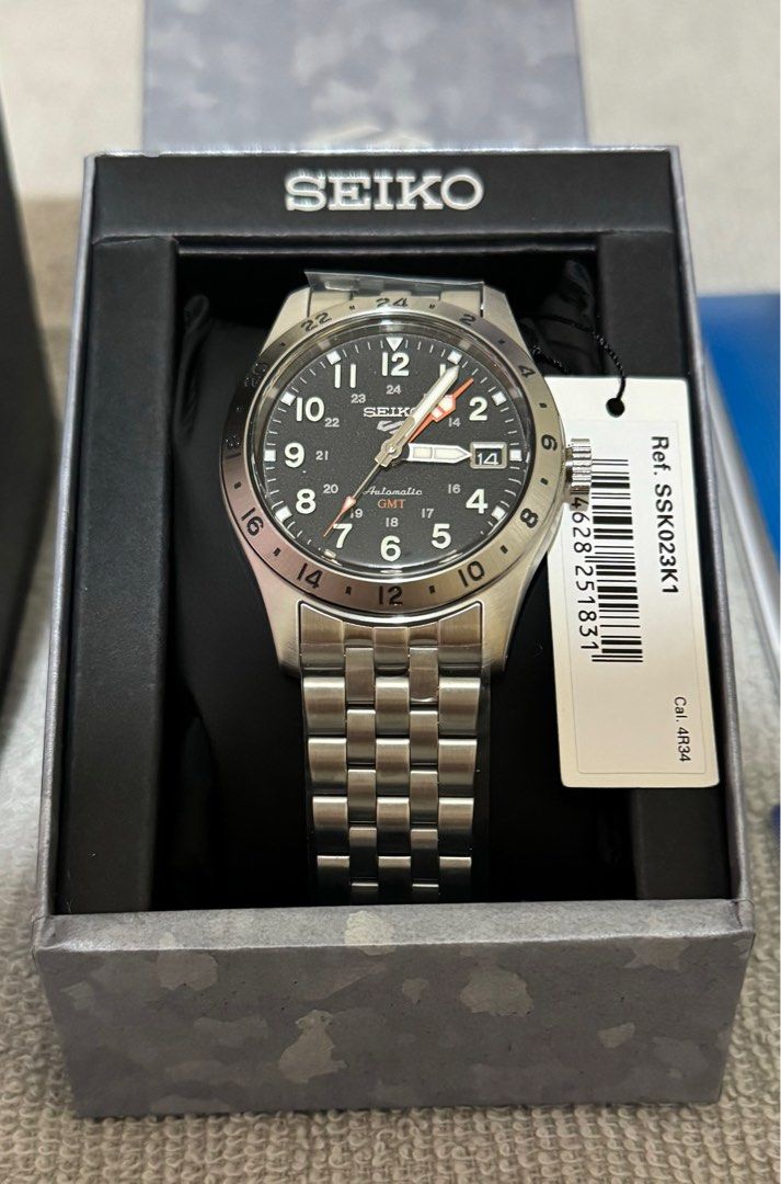 Seiko Field GMT SSK023, Men's Fashion, Watches & Accessories, Watches ...