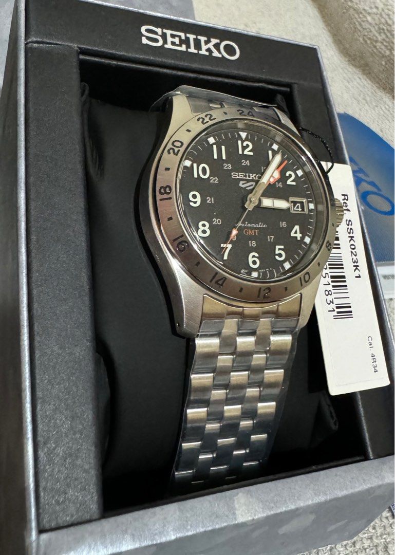 Seiko Field GMT SSK023, Men's Fashion, Watches & Accessories, Watches ...