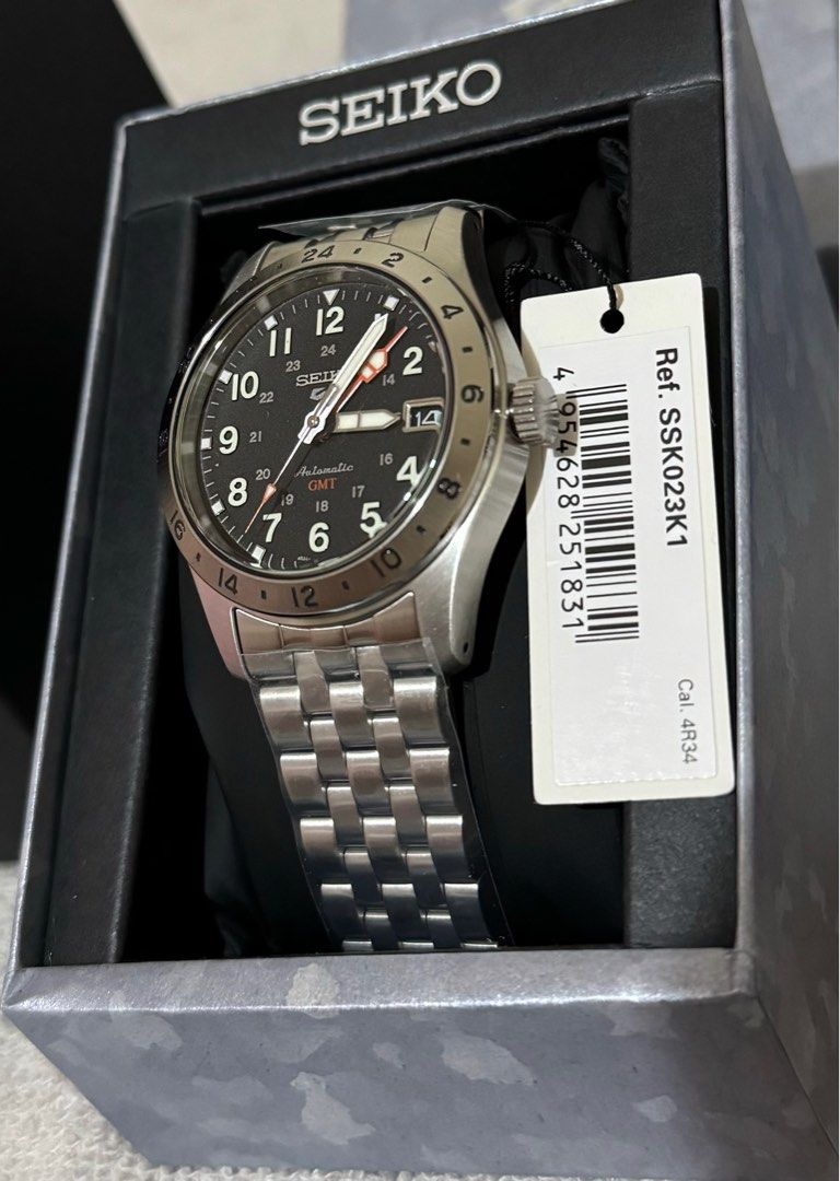 Seiko Field GMT SSK023, Men's Fashion, Watches & Accessories, Watches ...