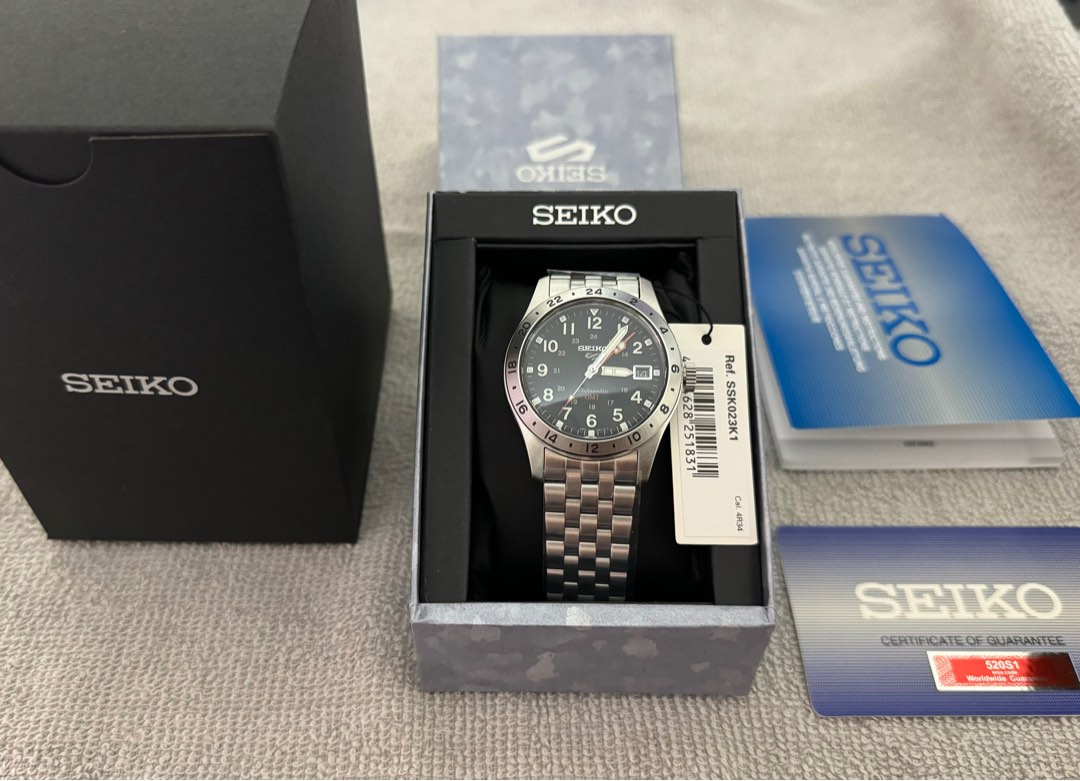 Seiko Field GMT SSK023, Men's Fashion, Watches & Accessories, Watches ...
