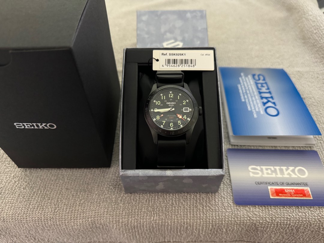 Seiko Field GMT SSK025, Men's Fashion, Watches & Accessories, Watches ...