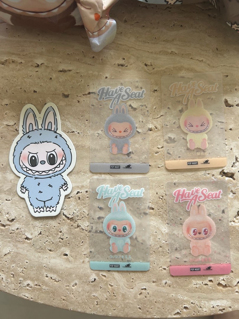 Selling Popmart Labubu V1 and V2, Hobbies & Toys, Toys & Games on Carousell