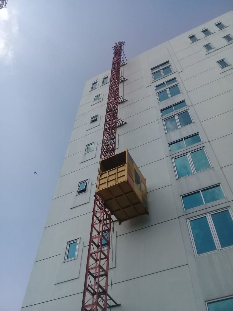SEWA LIFT BARANG | LIFT PROYEK | PASSENGER HOIST | ALIMAK | LIFT ...