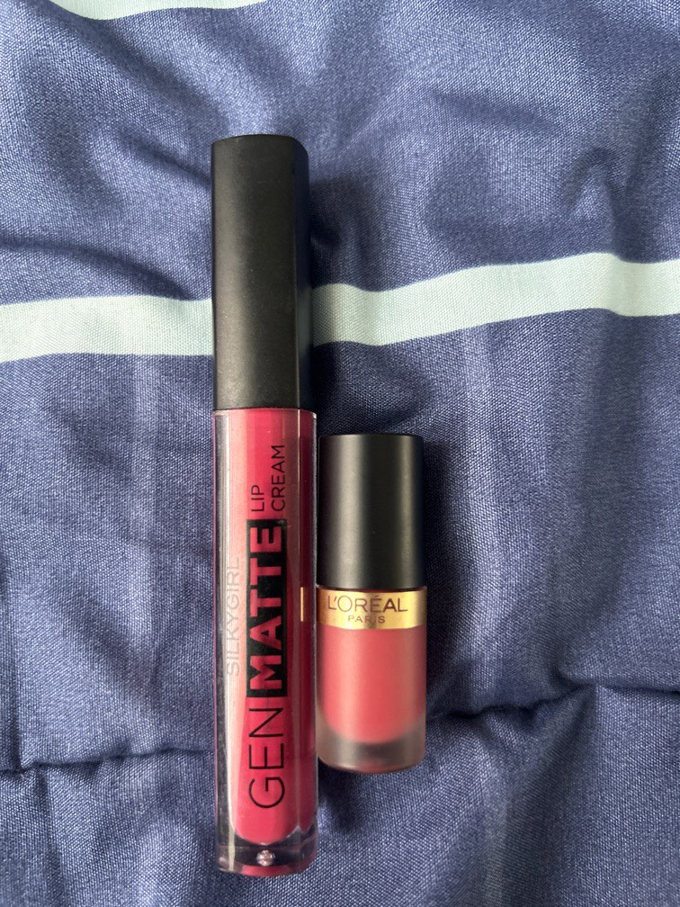 SilkyGirl Gen Matte Lip Cream Shade 09 Glam Rose, Beauty & Personal ...