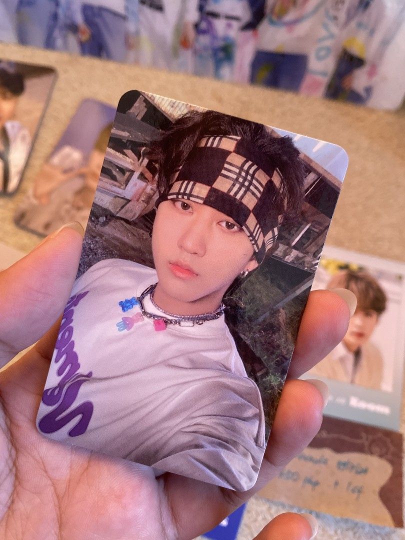 skz lee know changbin photocards stray kids chk chk boom ate noeasy ...