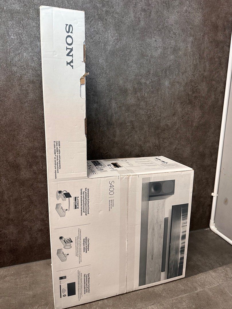 Sony HT-S400 Soundbar with Powerful Wireless Subwoofer [NEW], TV & Home ...