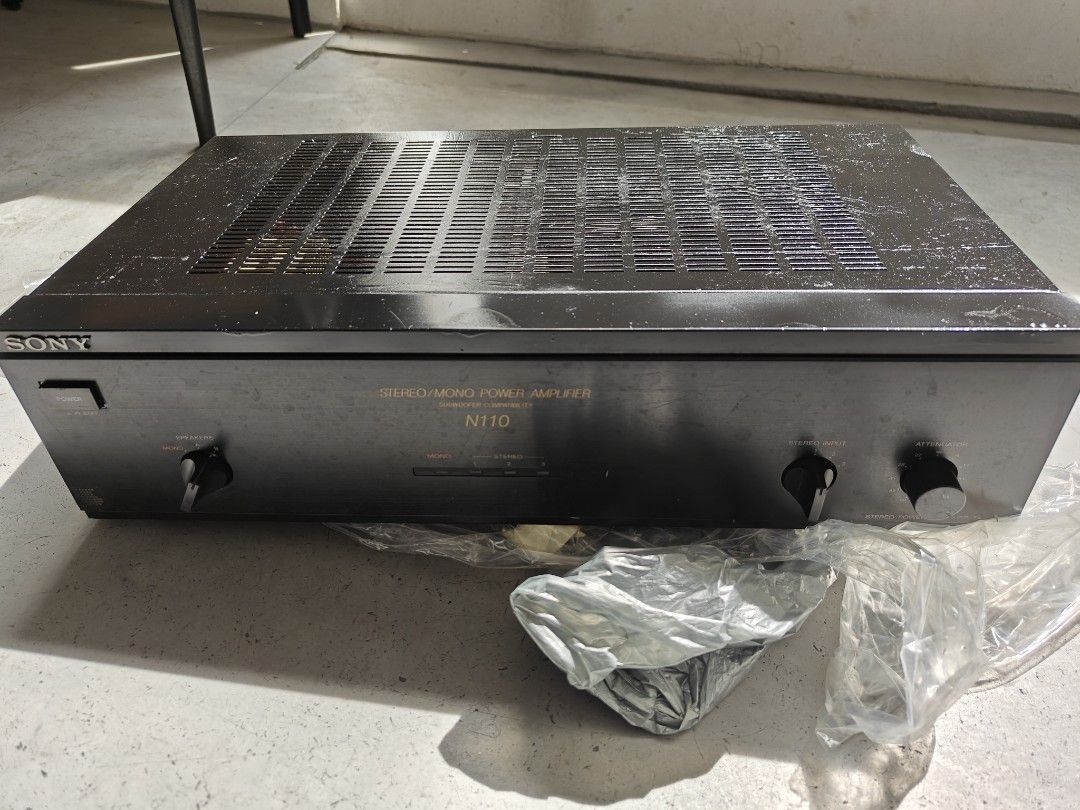 Sony power amplifier, Audio, Soundbars, Speakers & Amplifiers on Carousell