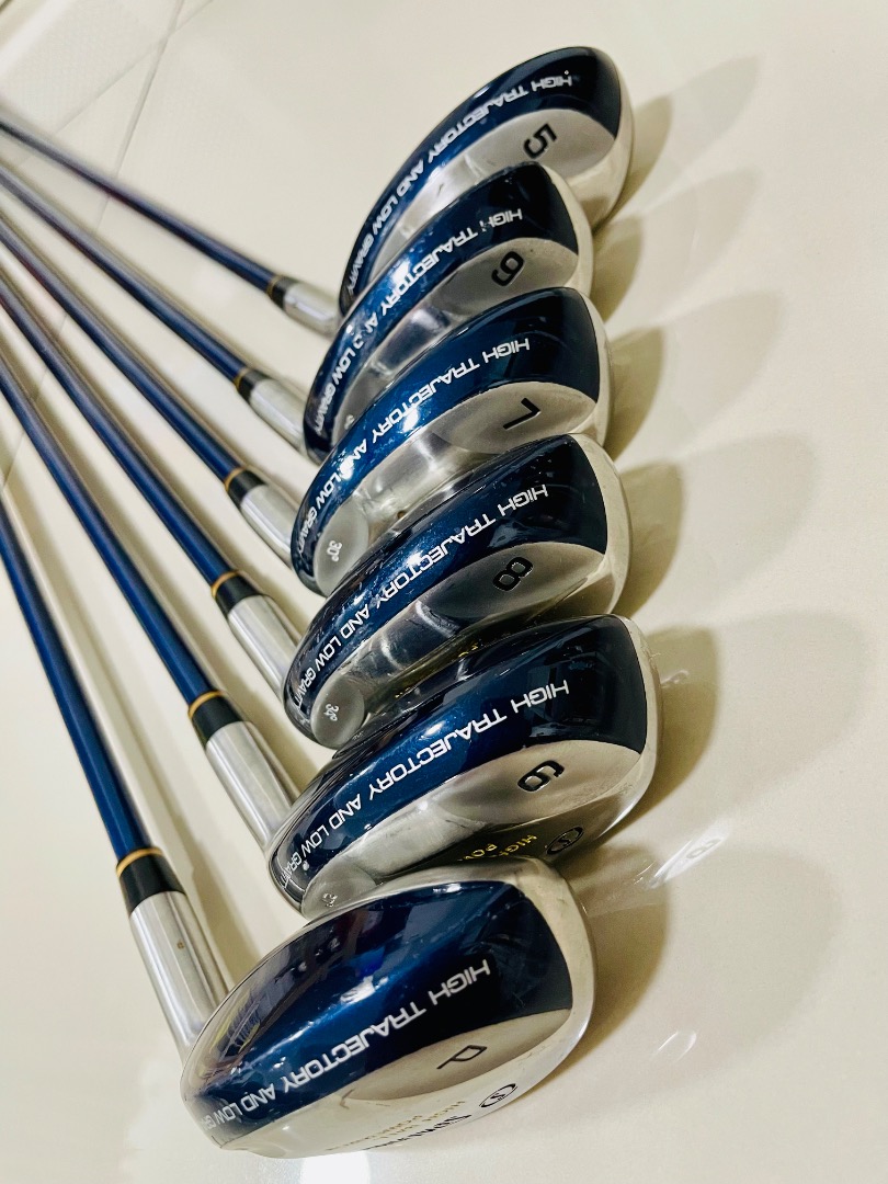 Spalding Hybrid Iron Set 6pcs, Sports Equipment, Sports & Games, Golf ...