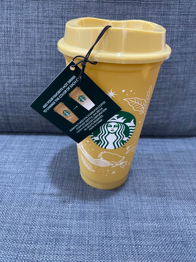 Starbucks change colour botol, Furniture & Home Living, Kitchenware ...