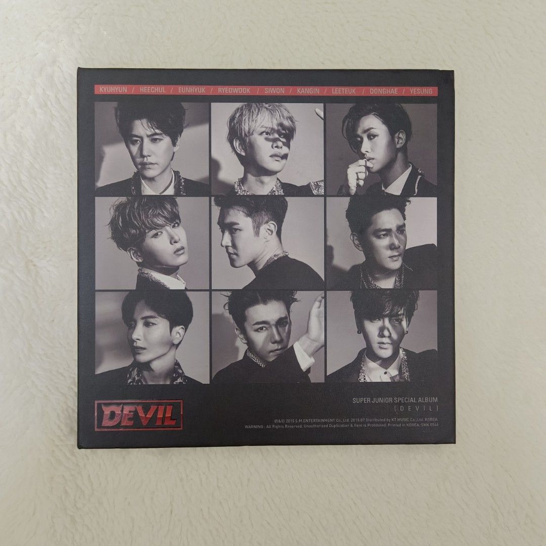 Super Junior Albums, Hobbies & Toys, Collectibles & Memorabilia, K-Wave ...