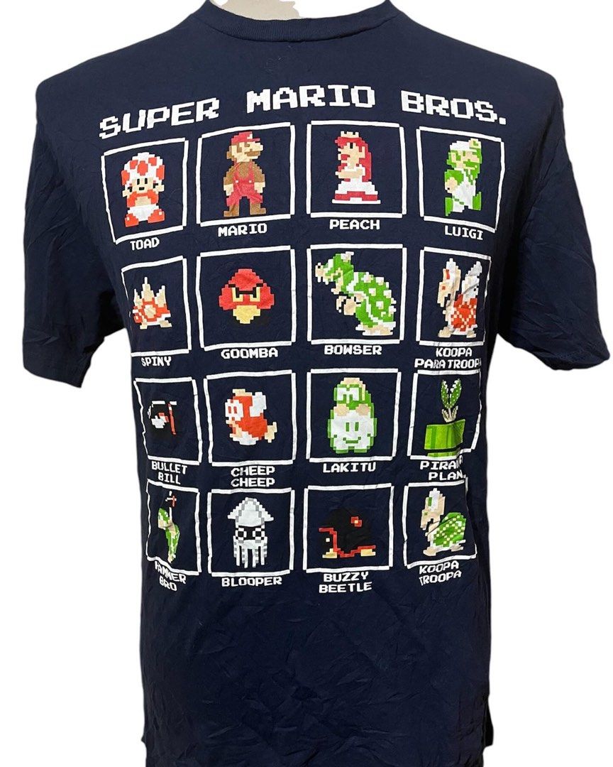 SUPER MARIO BROS TSHIRT, Men's Fashion, Tops & Sets, Tshirts & Polo ...