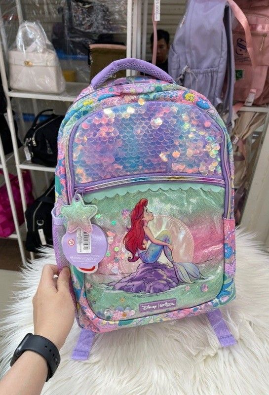 ariel backpack smiggle