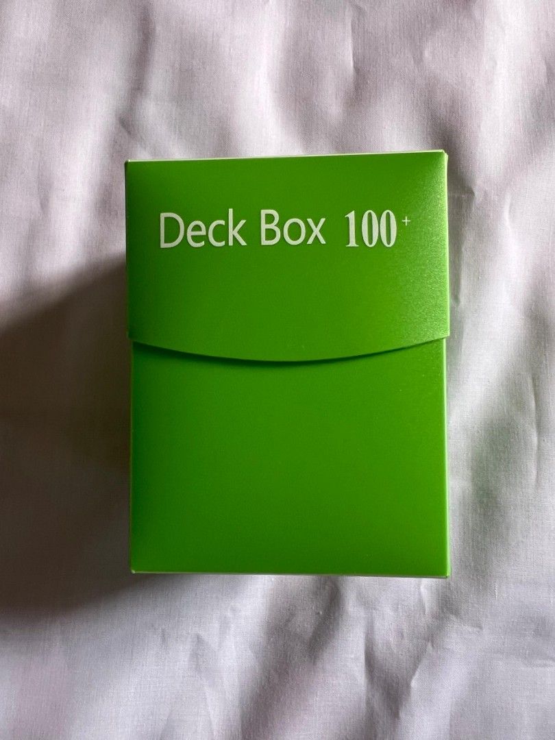 TCG deck box 100+, durable plastic, MTG, pokemon, one piece, trading ...