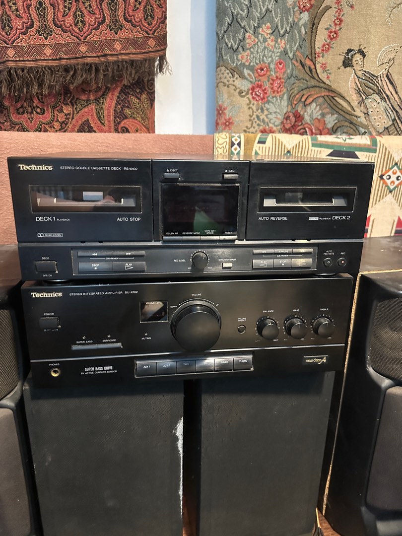 TECHNICS STEREO INTEGRATED AMPLIFIER SU- X102, Audio, Soundbars ...
