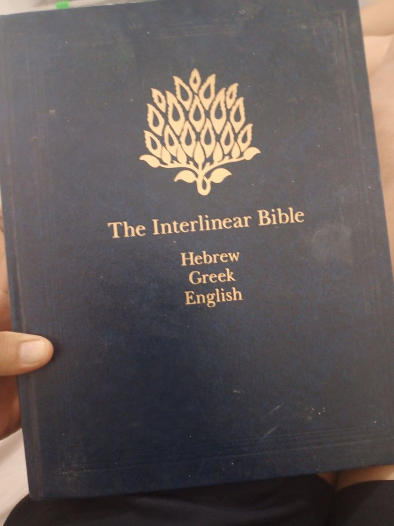 The interlinear Bible, Hobbies & Toys, Books & Magazines, Religion Books on Carousell